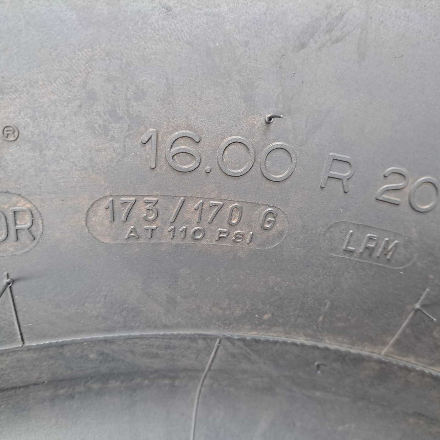 16.00R20 Michelin XZL *NEW*