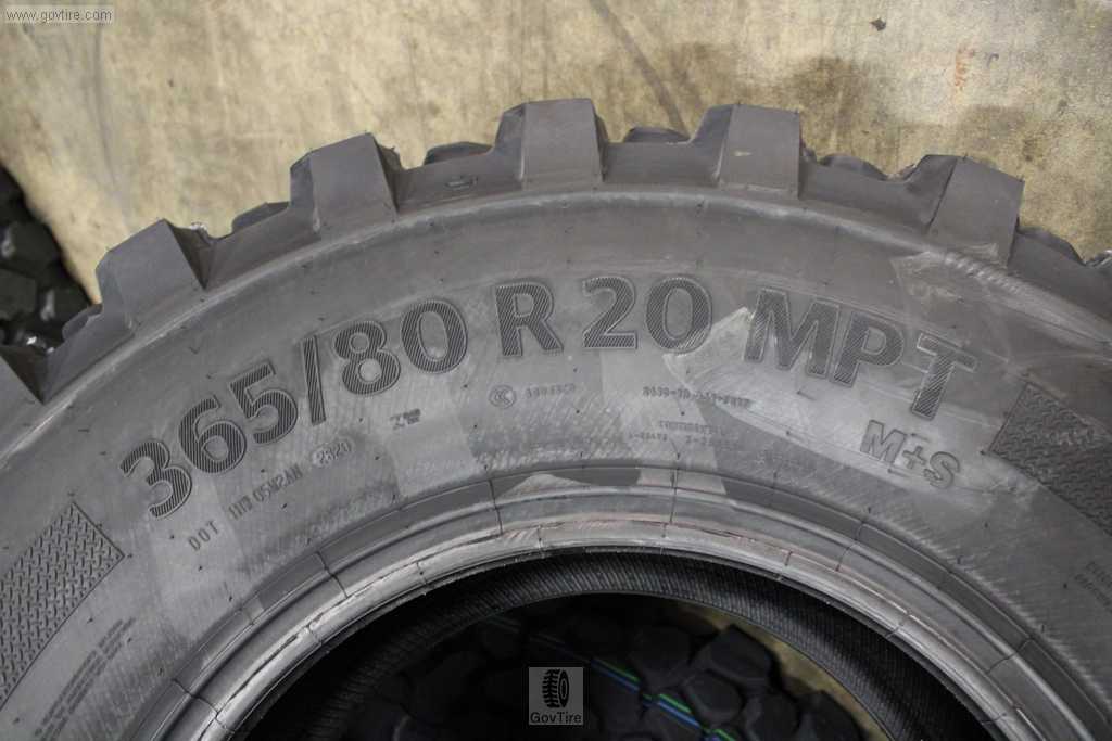 365/80R20 Continental MPT81 M+S